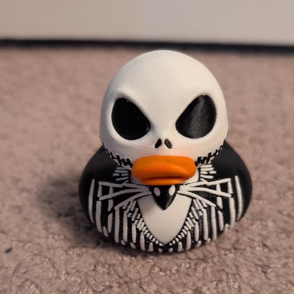 Accents | Custom 3d Printed Nightmare Before Christmas Nbc Rubber Duck ...